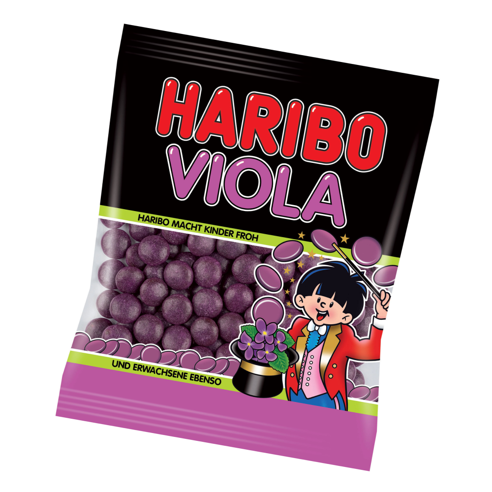 Haribo Viola 125g | Lakritz | Süßwaren | Nahrungsmittel | P + M Handel